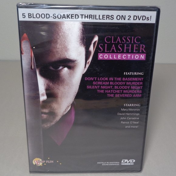 Media | Classic Slasher Collection New Dvd 2 Disc Set 5 Bloodsoaked ...